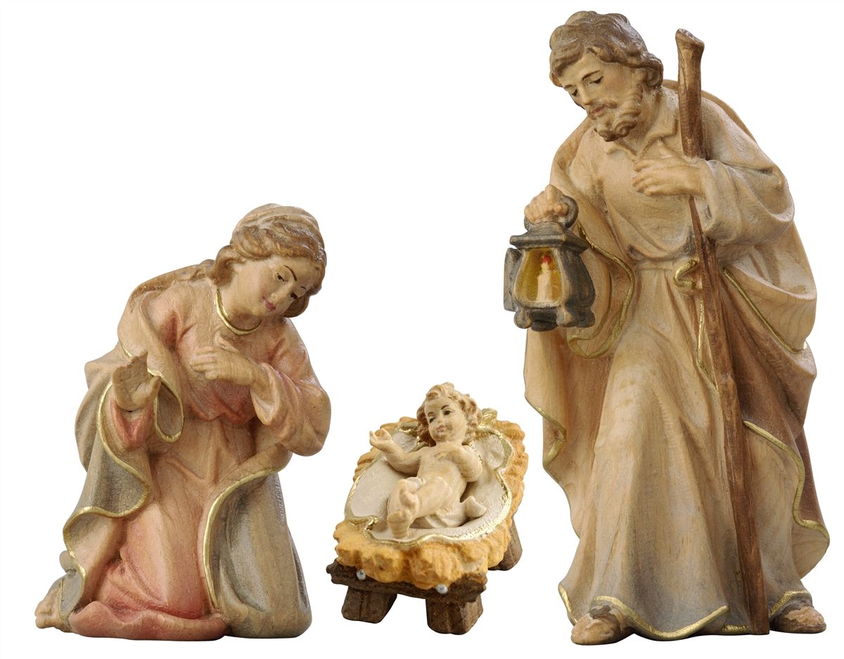 Alpina Nativity Holy Family Infant Jesus loose Figurine Set – Italian ...
