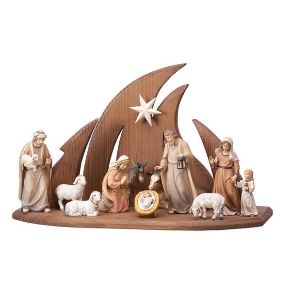 Complete Nativity Scene Sets – Italian Wood Carvings