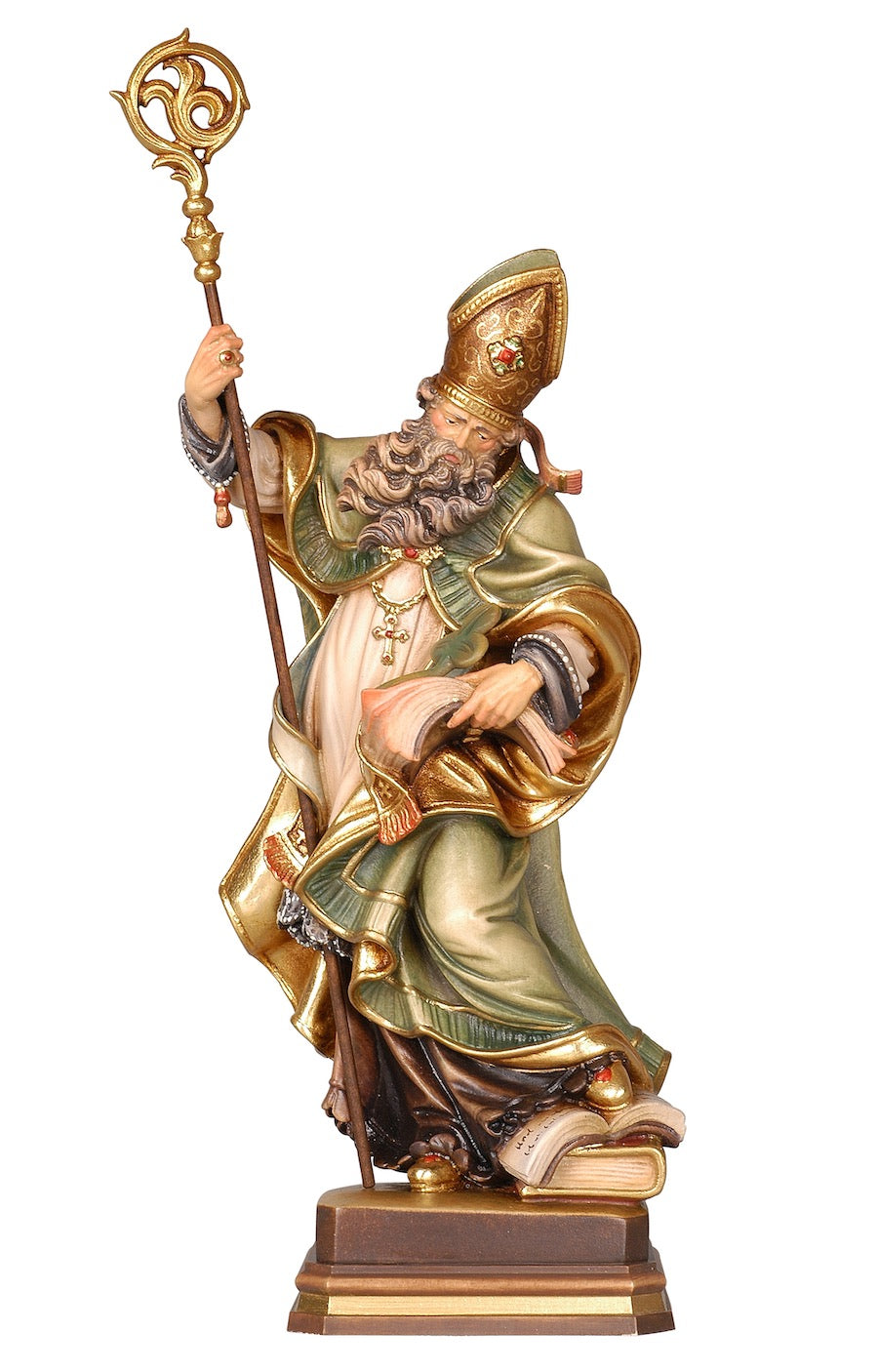 Saint Patrick Statue – Italian Wood Carvings