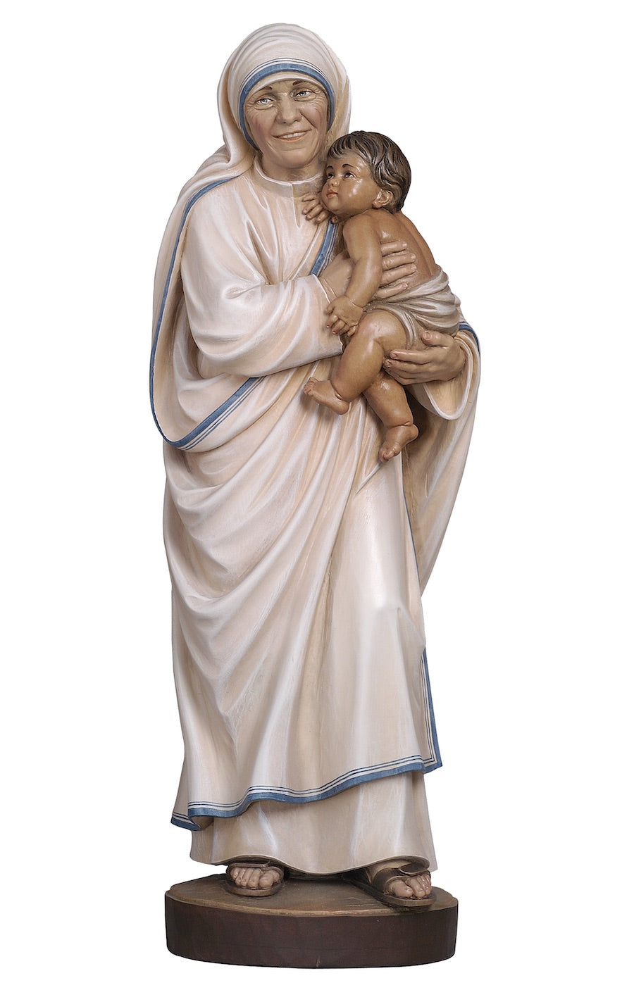 Mother Theresa of Calcutta Statue – Italian Wood Carvings