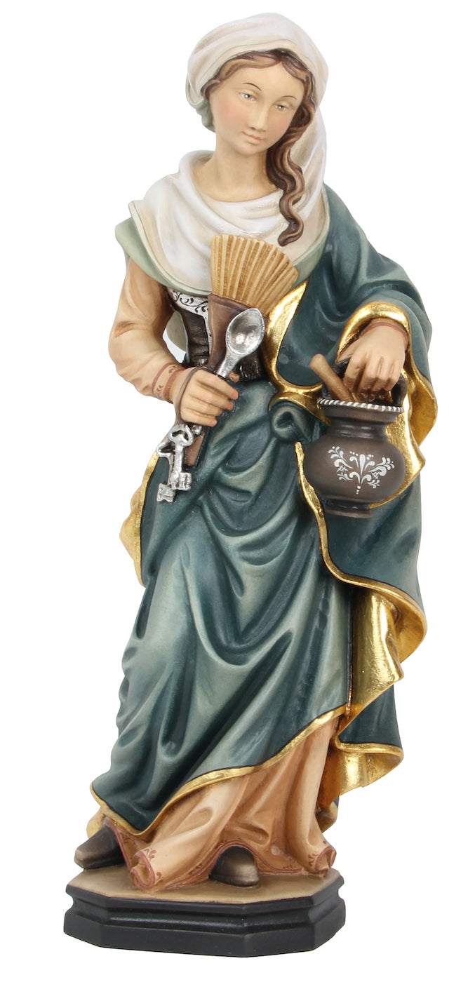 Female Saint Statues – Italian Wood Carvings