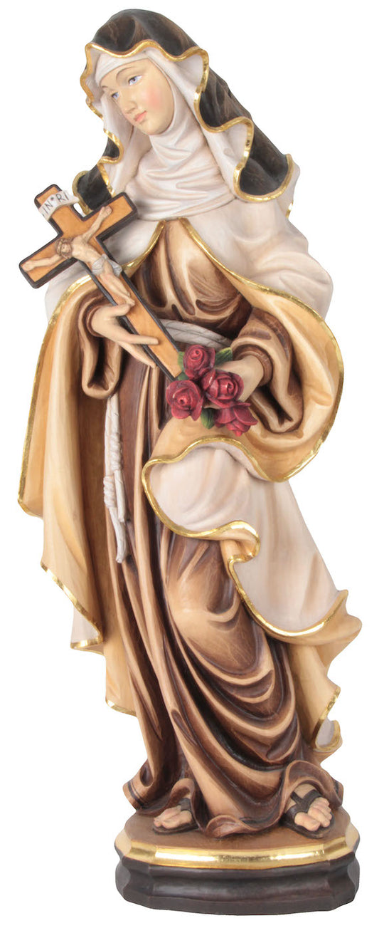 Female Saint Statues – Italian Wood Carvings
