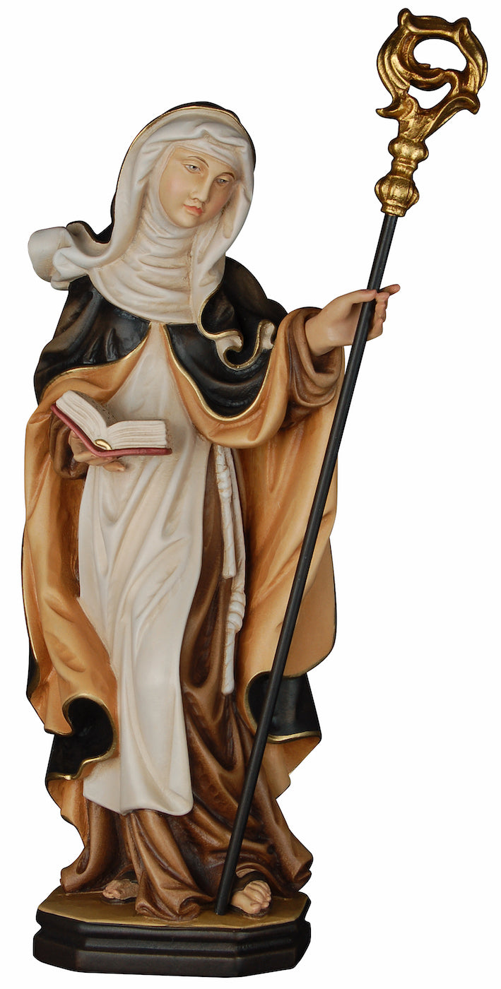 Saint Beatrice of Silva Figurine – Italian Wood Carvings