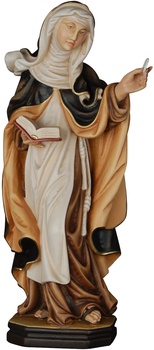 Saint Imelda Lambertini Figurine – Italian Wood Carvings