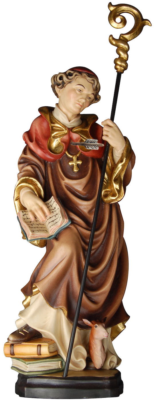 Saint Giles Figurine – Italian Wood Carvings
