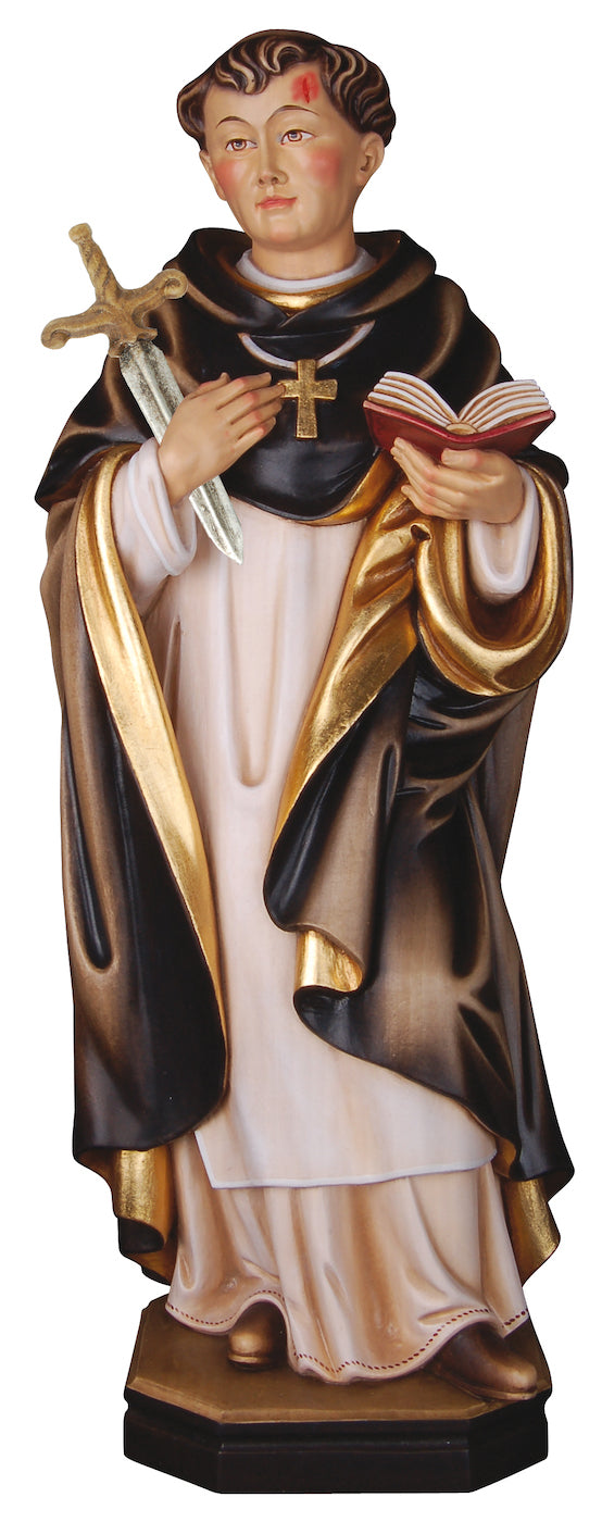 Saint Peter of Verona Figurine – Italian Wood Carvings