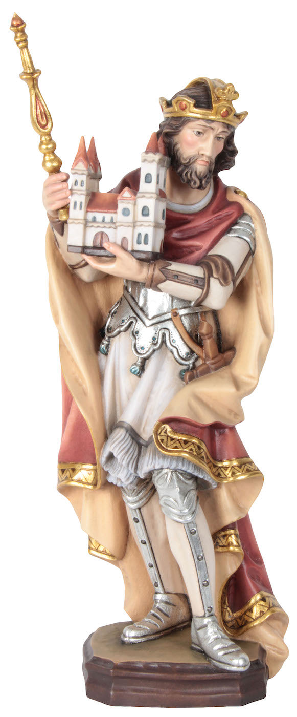 Saint Henry Figurine – Italian Wood Carvings