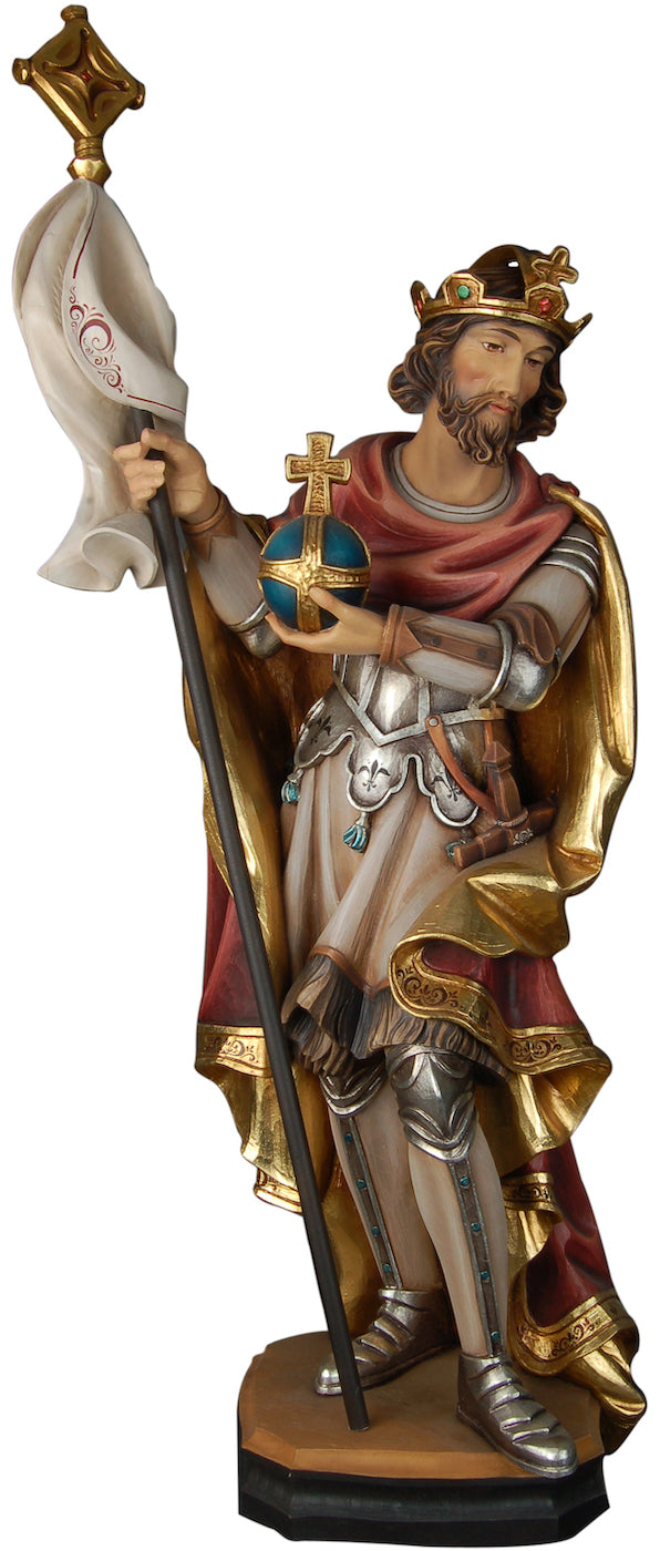 Saint Ferdinand III of Castile Figurine – Italian Wood Carvings