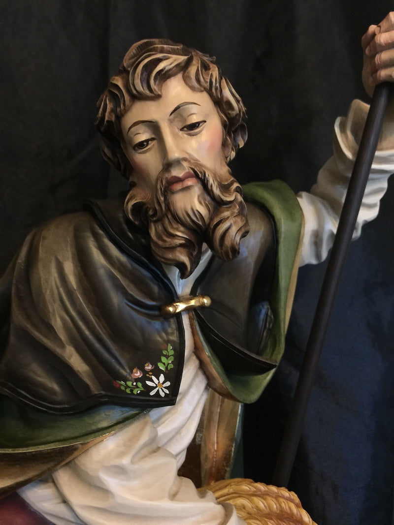 Saint Isidore Statue – Italian Wood Carvings